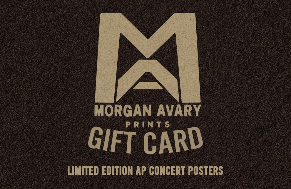 Poster Gift Card – Morgan Avary