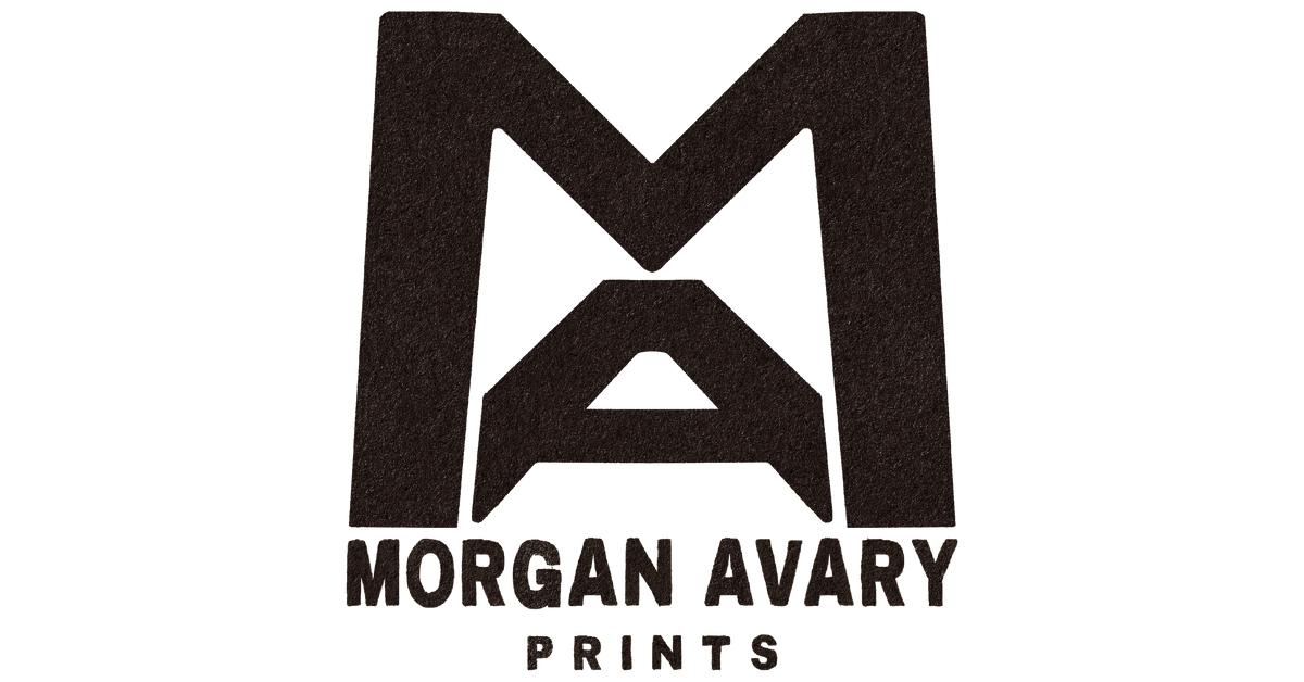 Official Shop of Concert Poster Artist, Morgan Avary