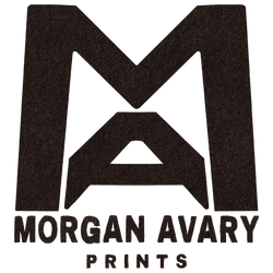 Official Shop of Gig Poster Artist, Morgan Avary