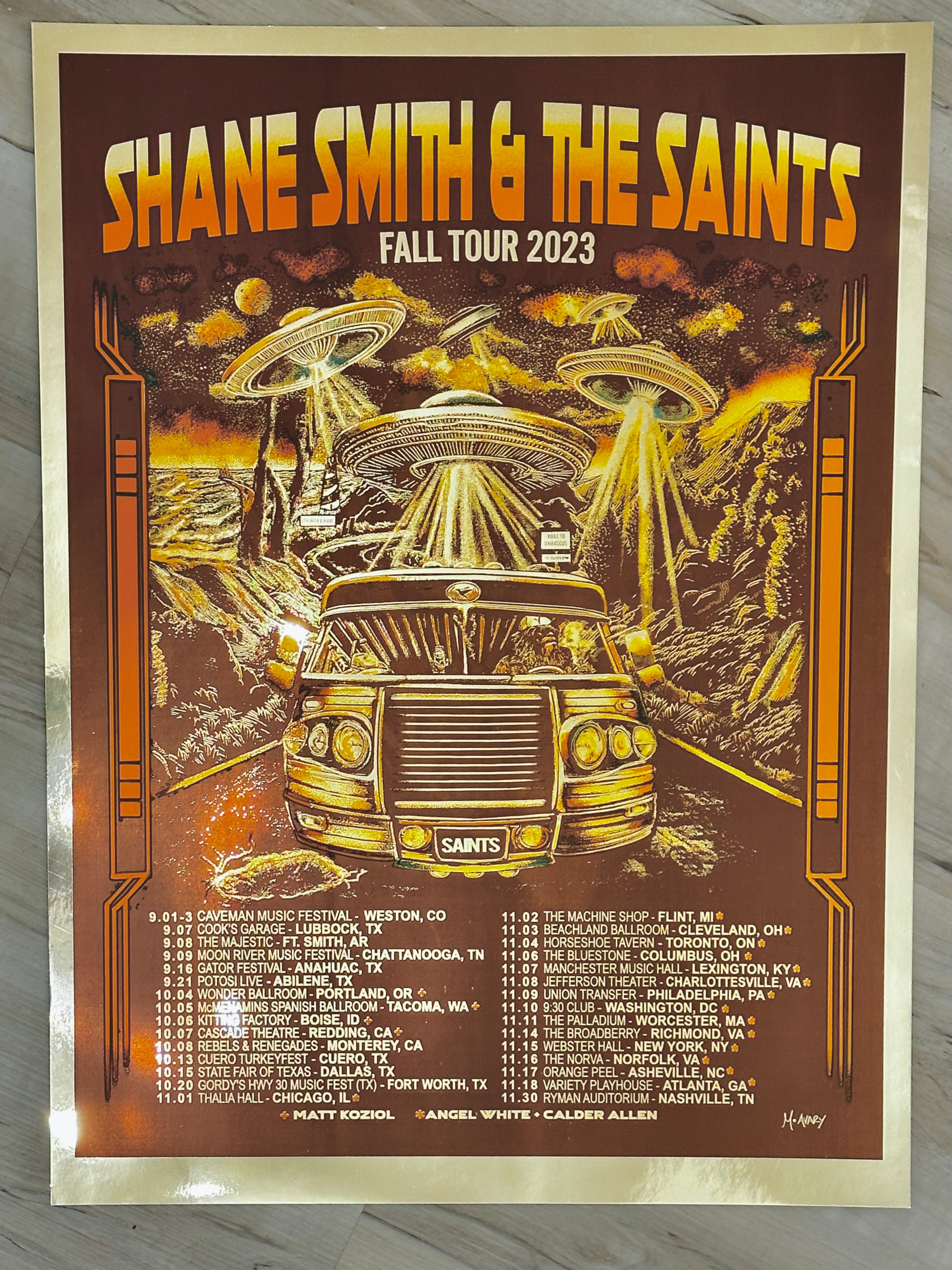 Shane Smith And The Saints | Fall Tour 2023 – Morgan Avary